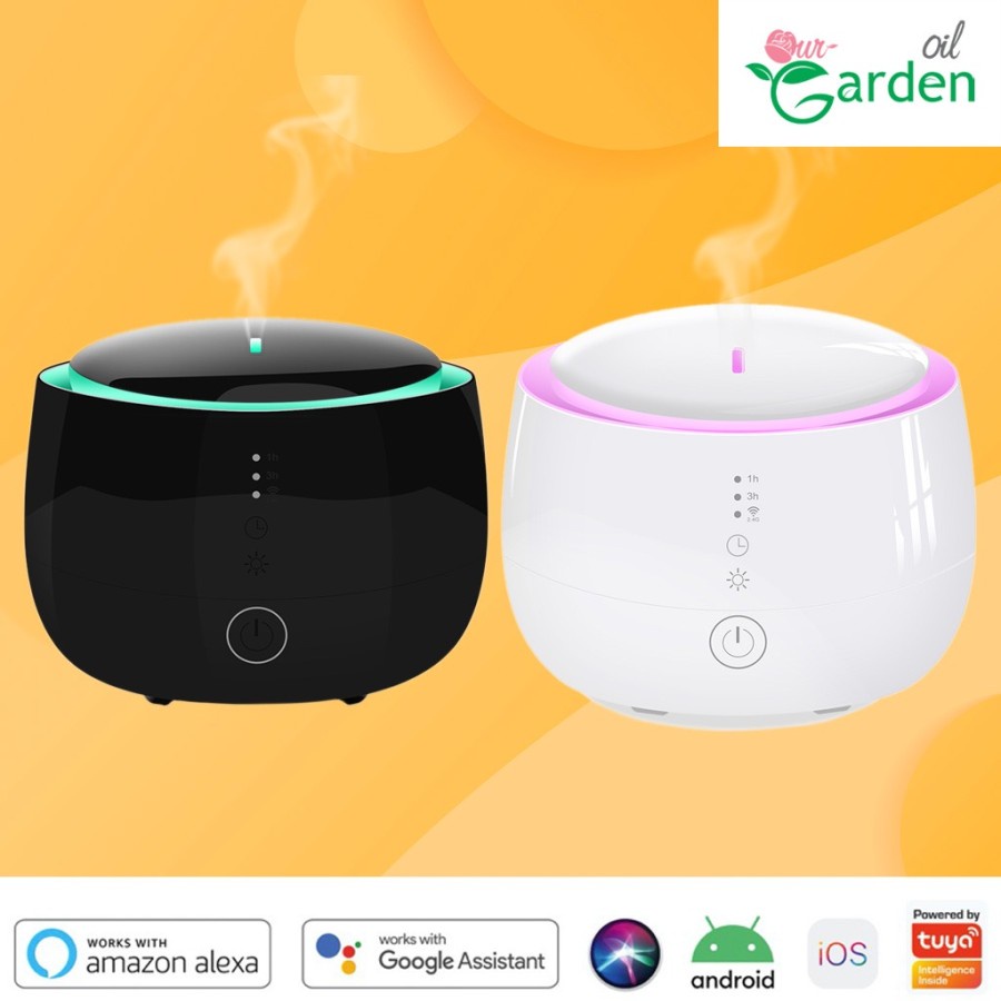 Jual Smart Diffuser OUR GARDEN Ultrasonic Aromatherapy WIFI TUYA 300 ml | Shopee Indonesia