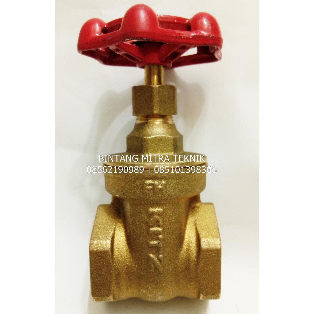 Jual GATE VALVE BRASS KITZ FH 1 INCH | Shopee Indonesia