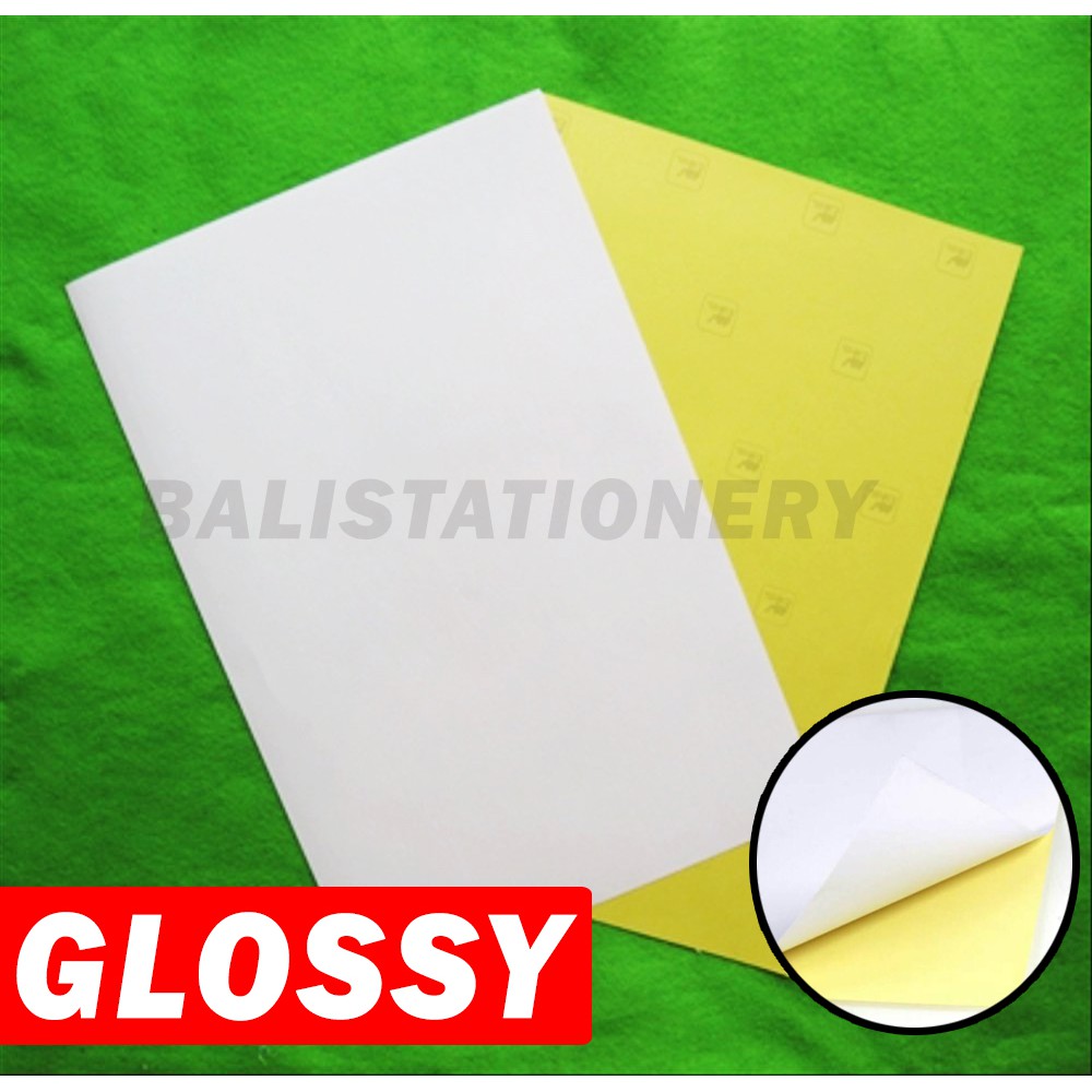 Jual Kertas Stiker / Sticker Glossy CAMEL isi 10 lbr | Shopee Indonesia