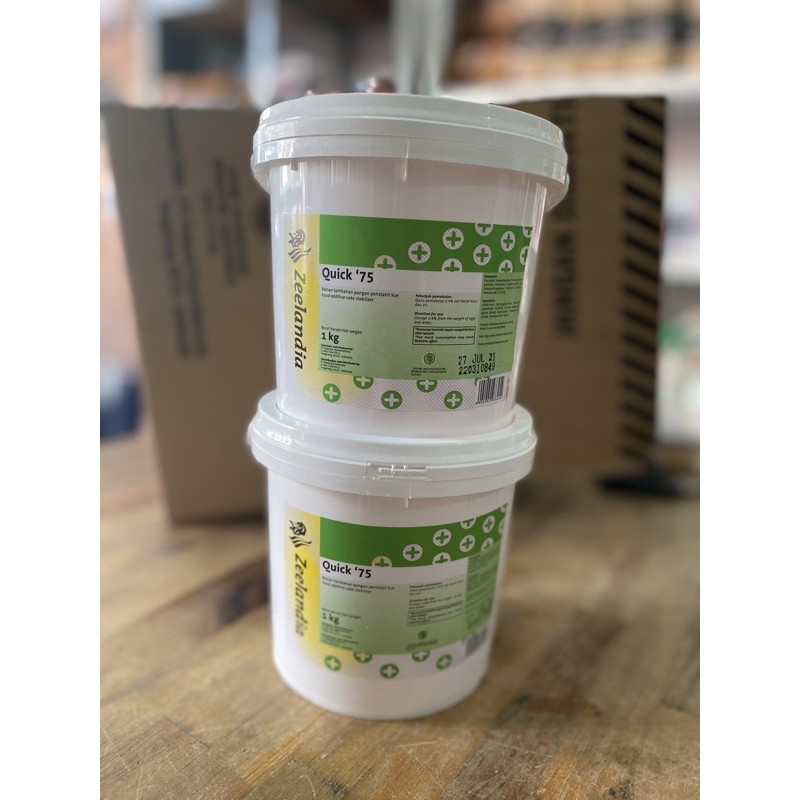 Jual Quick 75 emulsifier zeelandia 1kg | Shopee Indonesia