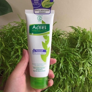 Jual Acnes Face Wash Deep Pore Cleanser 100g / Sabun muka / Facial wash ...