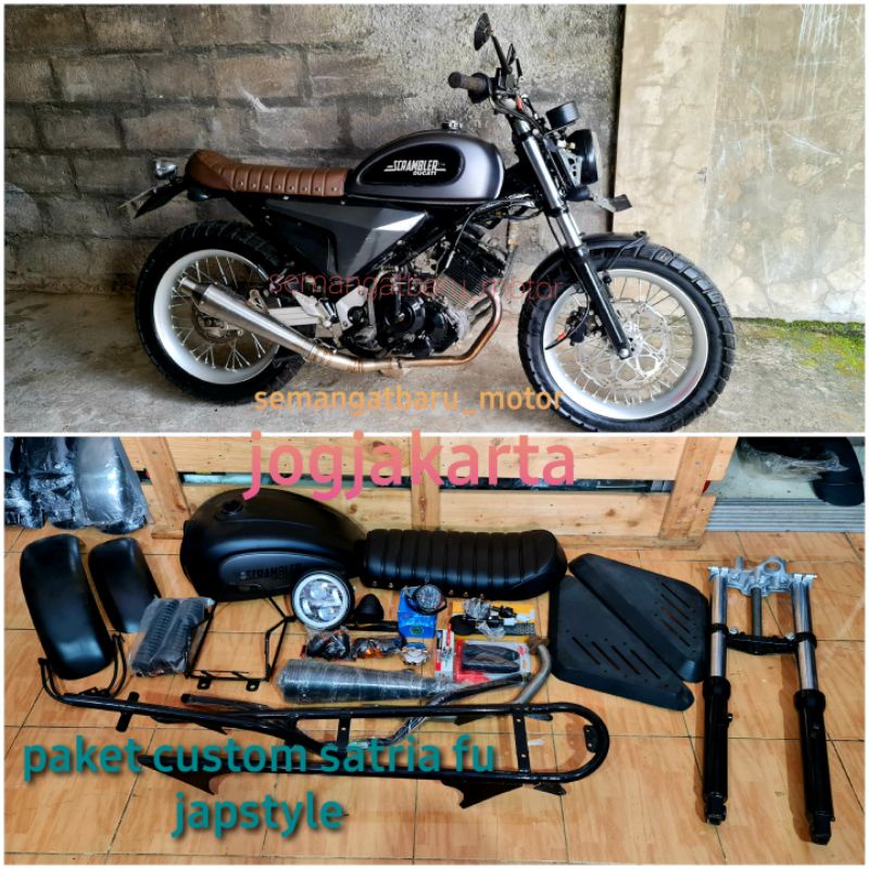 Satria Fu Modif Cafe Racer Kit | Reviewmotors.co