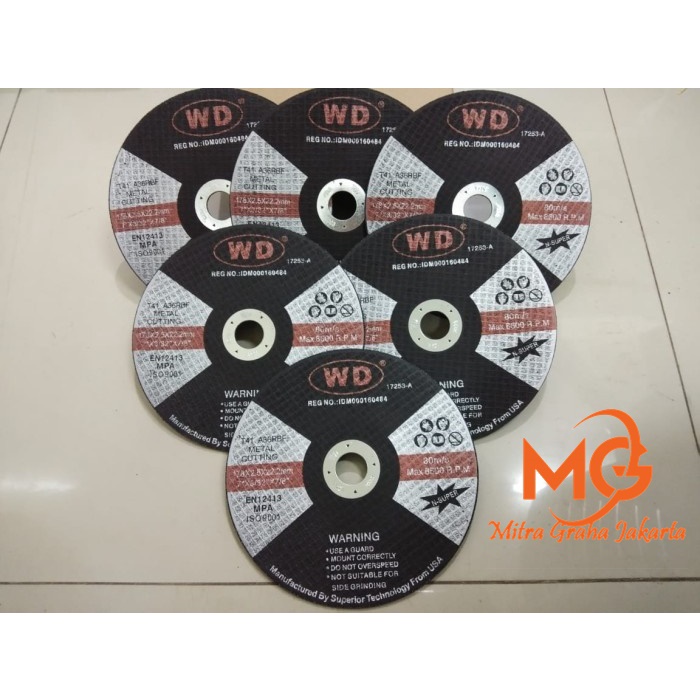 Jual Mata gurinda Potong besi WD Mata gerinda Potong besi WD 7 inch MGJ ... Jual Mata gurinda Potong besi WD Mata gerinda Potong besi WD 7 inch MGJ ...