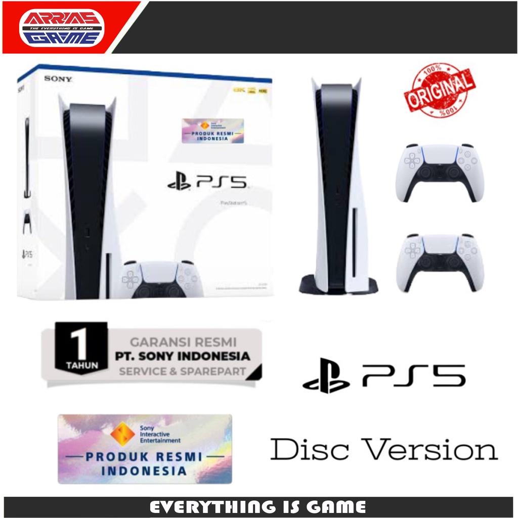 Jual PS5 - Sony Playstation 5 Region Asia - Sony Resmi INDO | Shopee Indonesia