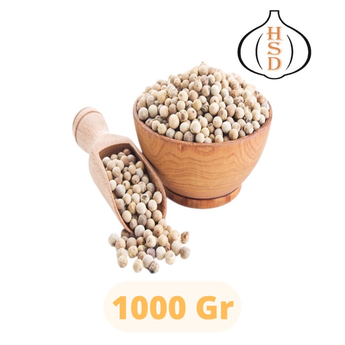 Jual HSD Lada Putih Butir Whole White Pepper 1 Kg | Shopee Indonesia