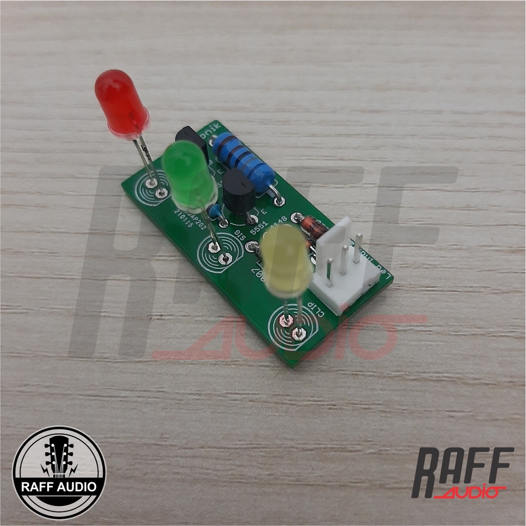 Jual Kit LED Indikator Clip Signal Power - Power Amplifier Double Layer ...