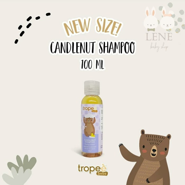 Jual TROPEE BEBE CANDLENUT SHAMPOO 100ML Indonesia|Shopee Indonesia