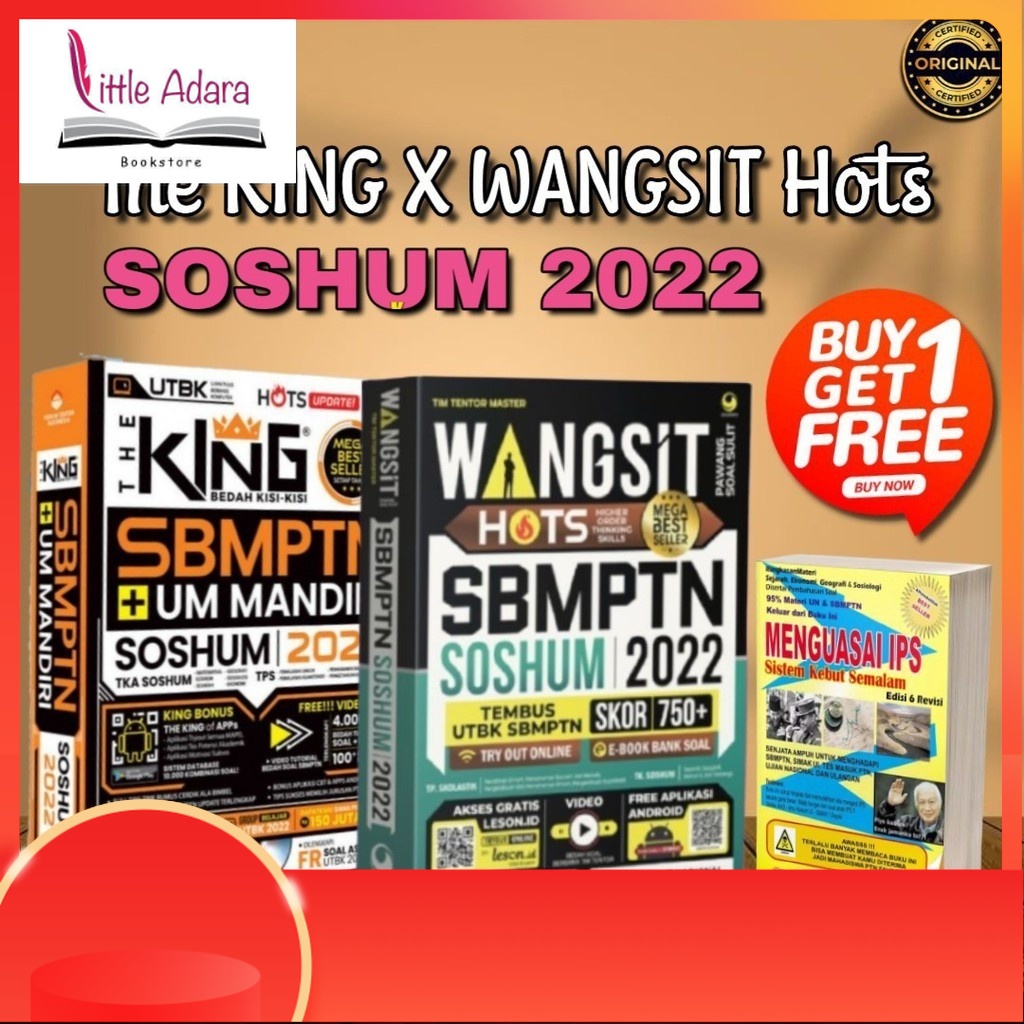 Harga Buku Sbmptn Soshum 2022 THE King Soshum Terbaru Nov 2024 |BigGo ...