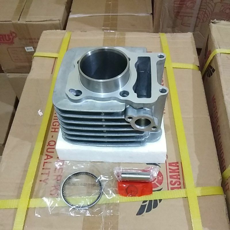 Jual BLOK BLOCK SEHER CYLINDER SHOGUN 125 KOMPLIT KIT SET | Shopee ...