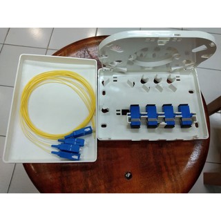 Jual Roset 4 core include pigtail + adaptor SC | Shopee Indonesia