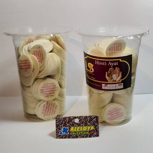 Jual Murah Hosti ayat Last Supper / Roti Perjamuan Kudus isi 200 pcs ...