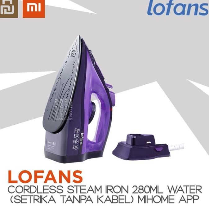 Jual LOFANS Cordless Steam Iron 280ml Water (setrika tanpa kabel) | Shopee Indonesia