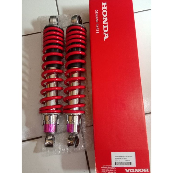 Jual SHOCK SOK BELAKANG VERZA WARNA MERAH KIRI KANA GLPRO MEGAPRO GL100 ...