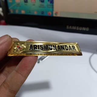 Jual name tag/nama dada/papan nama / atribut pns | Shopee Indonesia