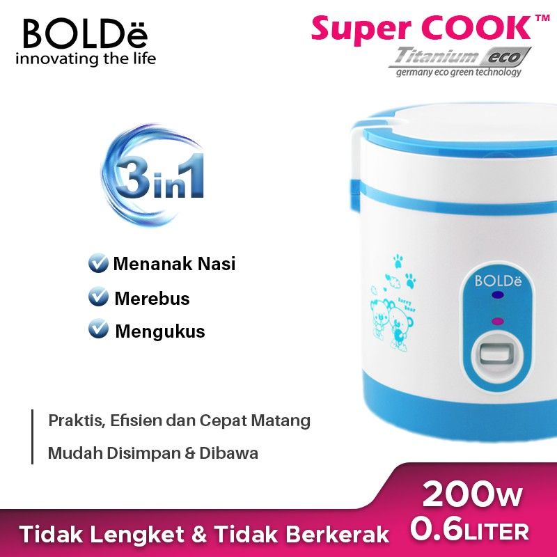 Jual Magicom Bolde 0.6 liter | Shopee Indonesia