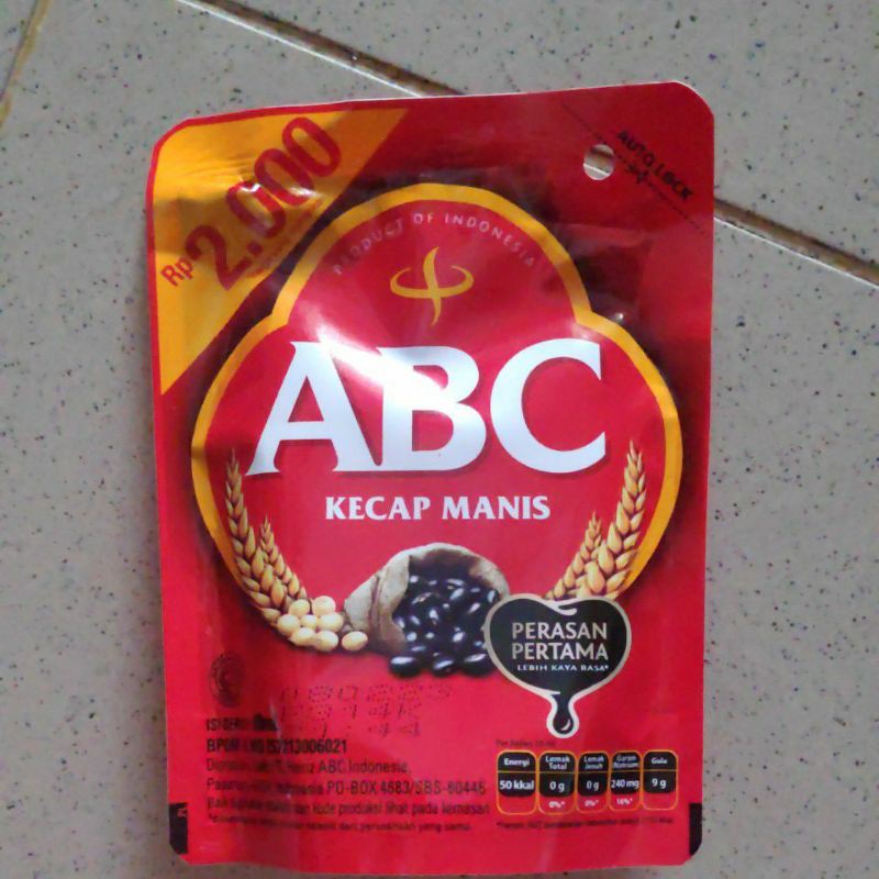 Jual Kecap Manis ABC kemasan 60 ML eceran 2000 | Shopee Indonesia
