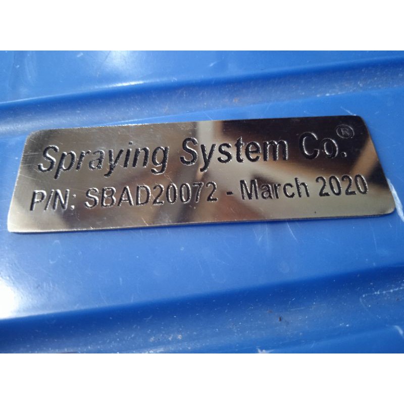 Jual Name plate / stainless gravir tebal 1 mm Indonesia|Shopee Indonesia