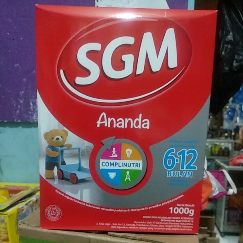 Jual SGM 6-12 bulan 1000 gram | Shopee Indonesia