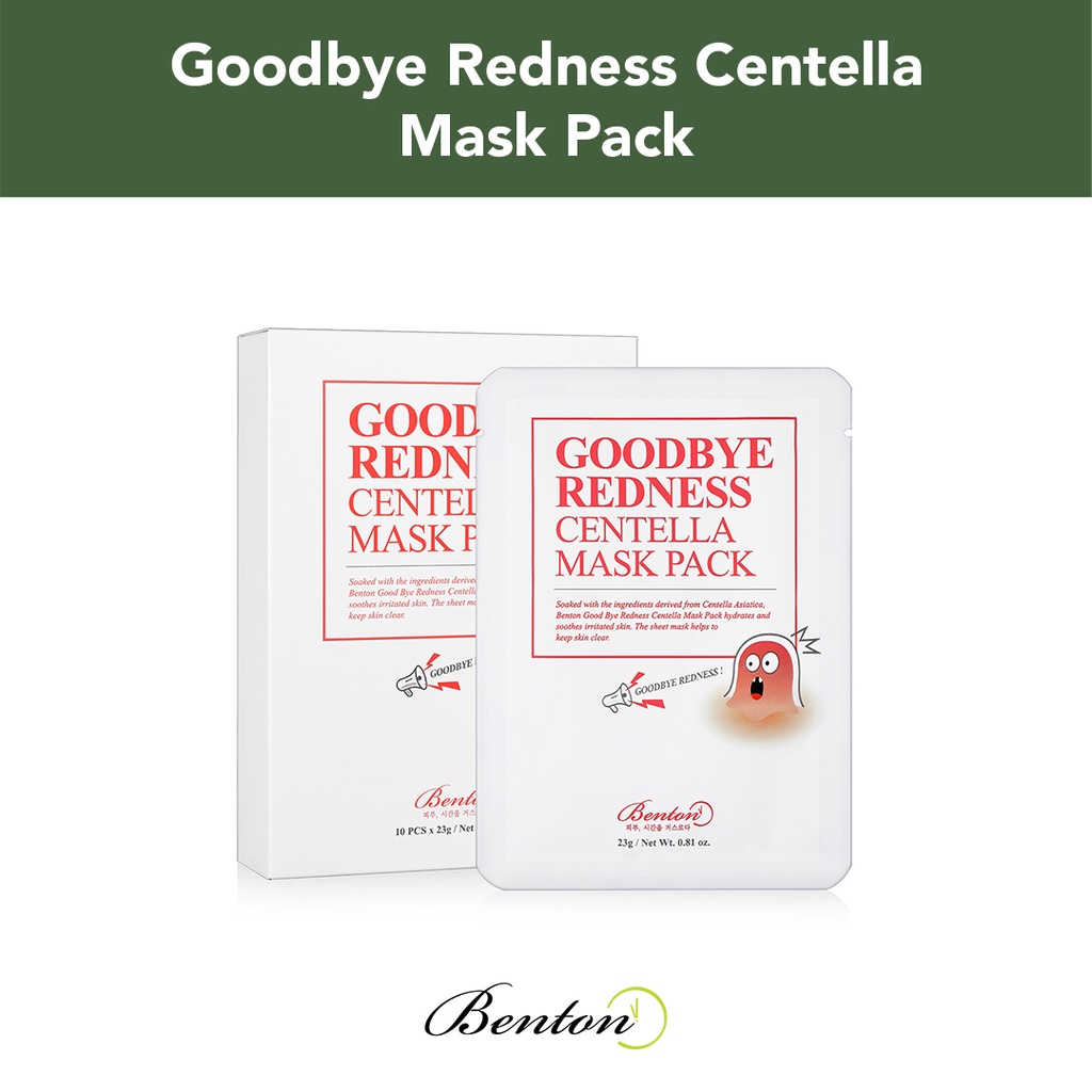 Jual Benton Centella Mask Pack (1 pcs) - Acne and Redness Care Sheet ...