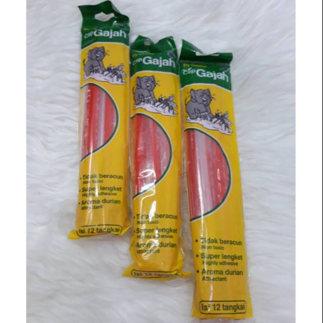 Jual Lem Lalat Cap Gajah Stick (12 Tangkai) | Shopee Indonesia