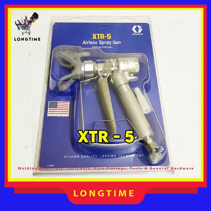 Jual Graco XTR-5 Airless Spray Gun 5000Psi Protective coating Gan Cat ...