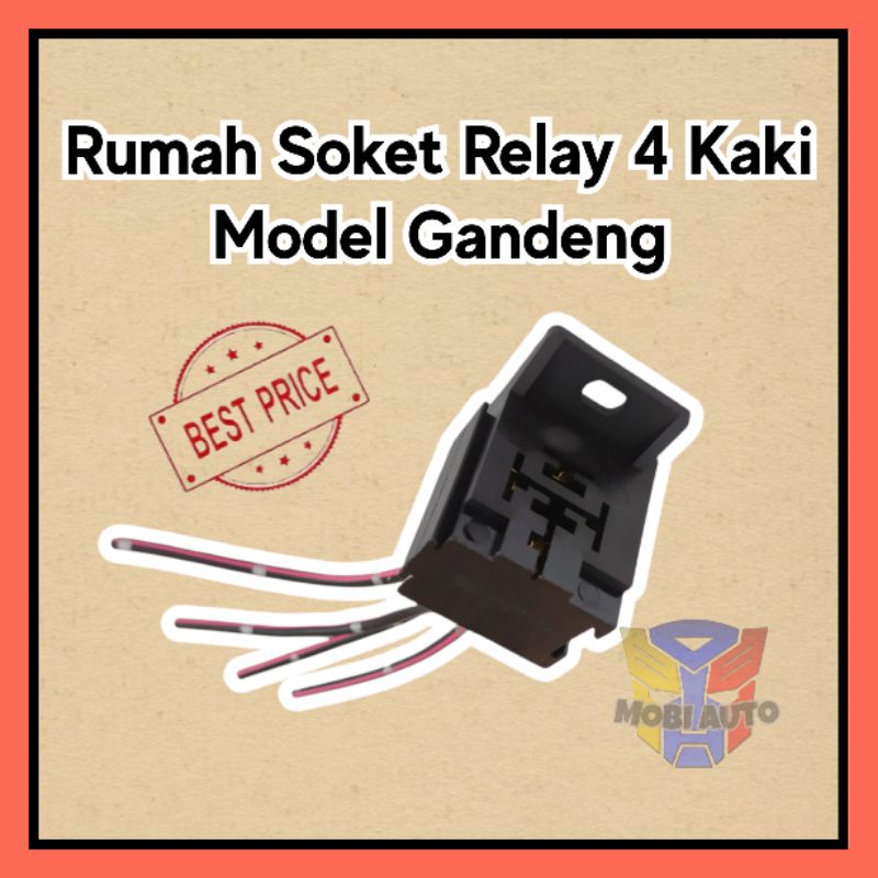 Jual Rumah Soket Socket Relay Riley 4 Kaki Model Bangku Gandeng ...