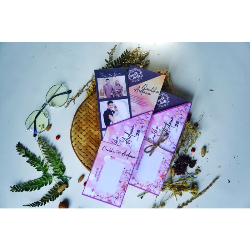 Jual undangan pernikahan / undangan rustic / undangan pernikahan murah ...