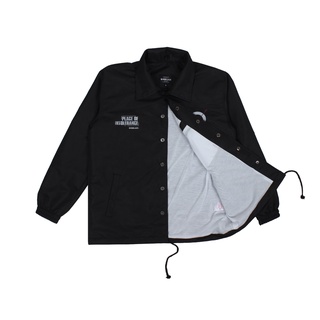 Jual Dobujack Coach Jacket Intolerance Black | Shopee Indonesia