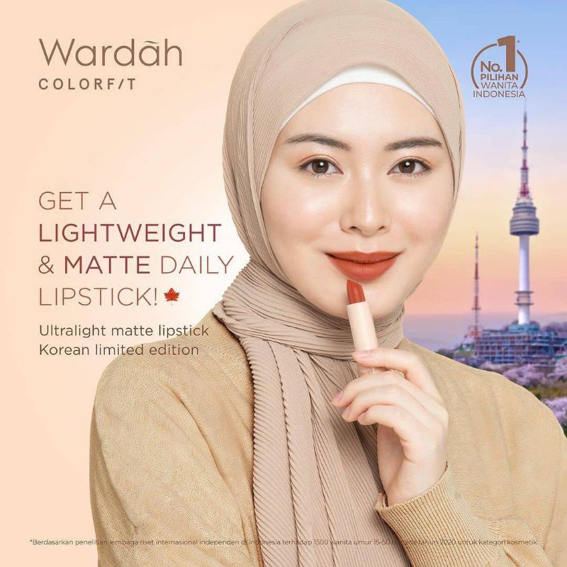 Jual Wardah Colorfit ultralight Matte Korean series | Shopee Indonesia