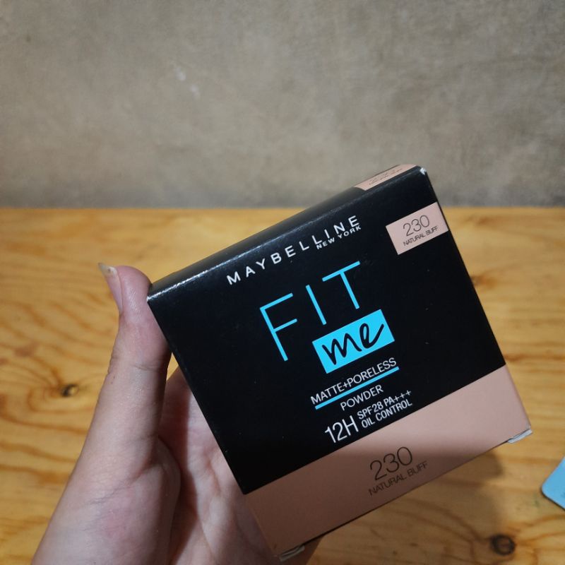 Jual (Ori & Masih baru) maybelline fit me powder 230 Natural Buff (Exp ...