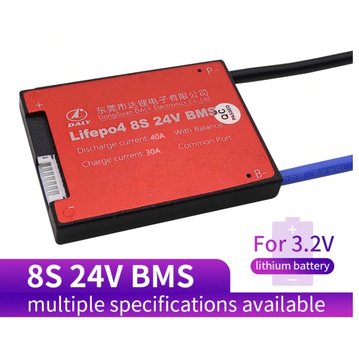 Jual Diskon BMS 24 Volt lifepo4 8S 45 A Separated port Murah | Shopee ...