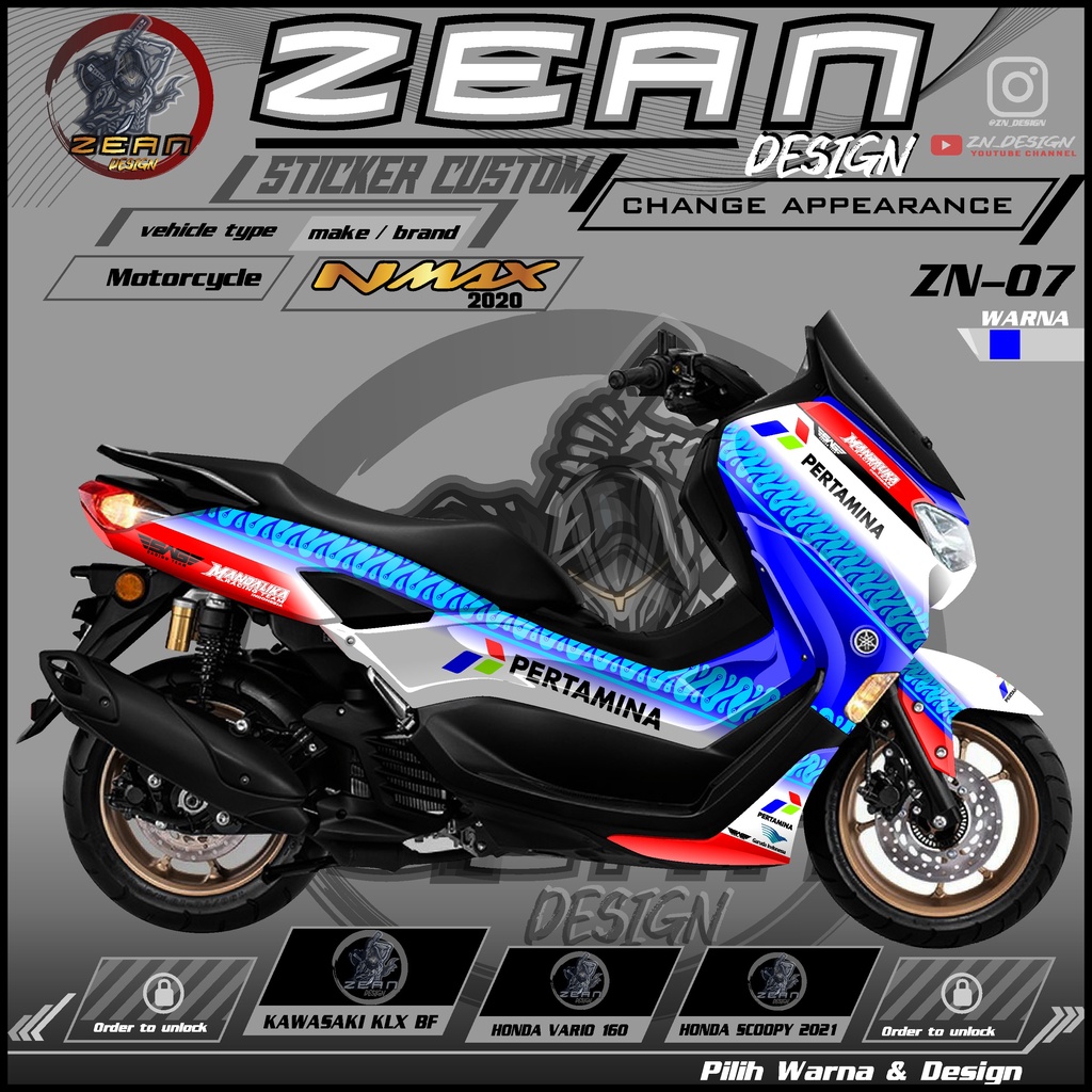 Harga mandalika racing team decal nmax new Terbaru Des 2024 |BigGo ...