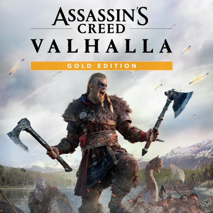 Jual Assassins Creed Valhalla Standard Deluxe Gold Complete
