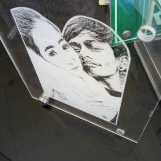 Jual Akrilik Grafir Laser / Grafir akrilil Logo / Foto | Shopee Indonesia