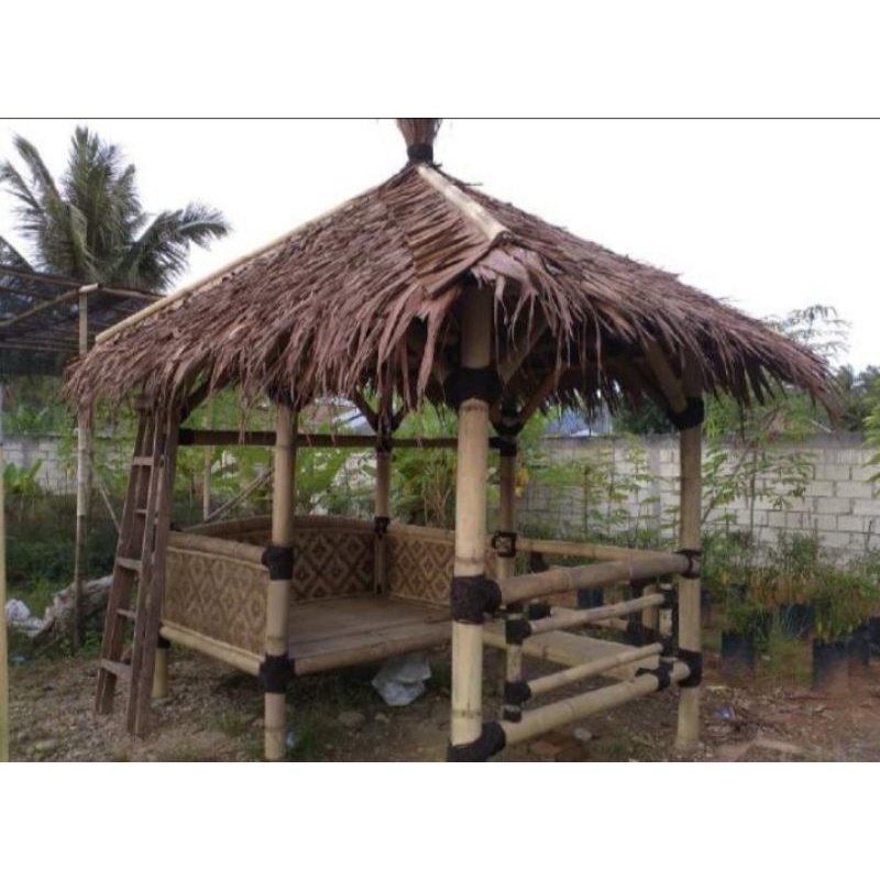 Jual GAZEBO BAMBU / SAUNG BAMBU (HARGA PERMETER) Indonesia|Shopee Indonesia