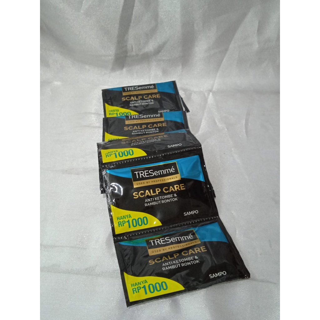 Jual Tresemme Shampo Scalp Care Sachet/12s (Renteng) | Shopee Indonesia