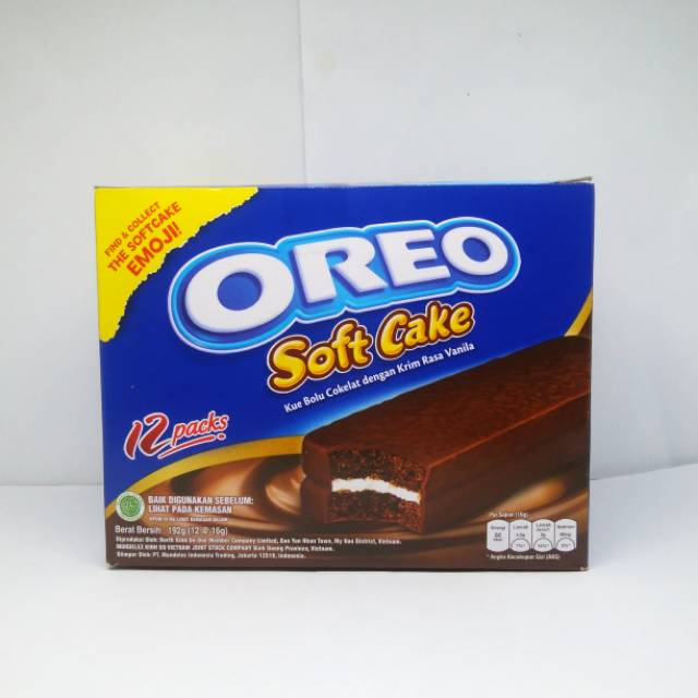 Jual Oreo soft cake 1box isi 12pc eceran 2000 Indonesia|Shopee Indonesia