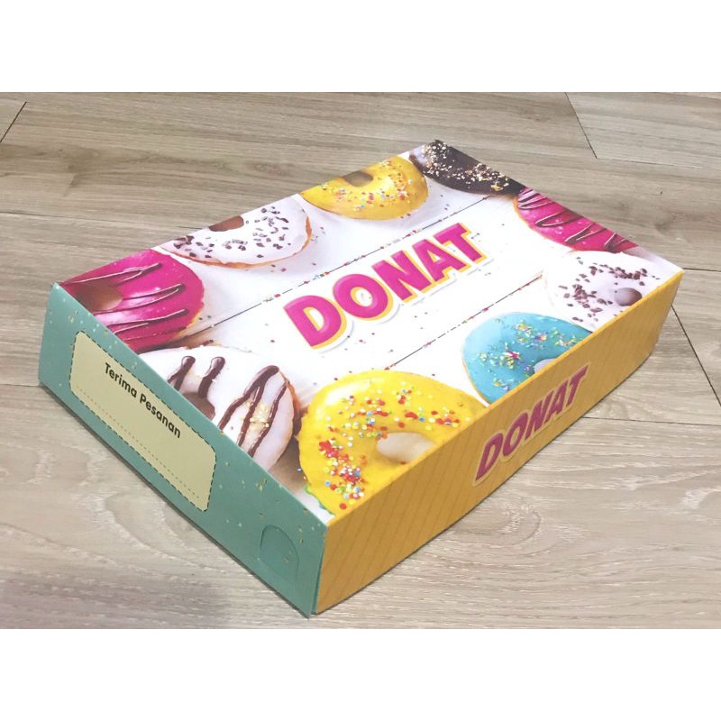 Jual Box Donat Motif | Kotak Donat Motif | Dus Donat | Box Kemasan ...