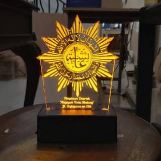 LAMPU AKRILIK CUSTOM 3D EFEK FOTO / LAMPU HIAS AKRILIK / 3D ACRYLIC ...