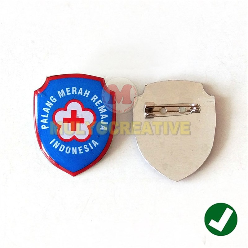 Jual Pin PMR Bentuk Perisai - Emblem Palang Merah Indonesia | Shopee ...