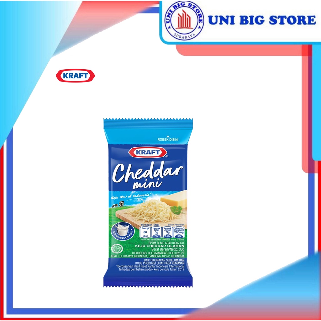 Jual Kraft Cheddar Mini 30 gr Cheese Cheddar Balok Blok Kotak | Shopee ...
