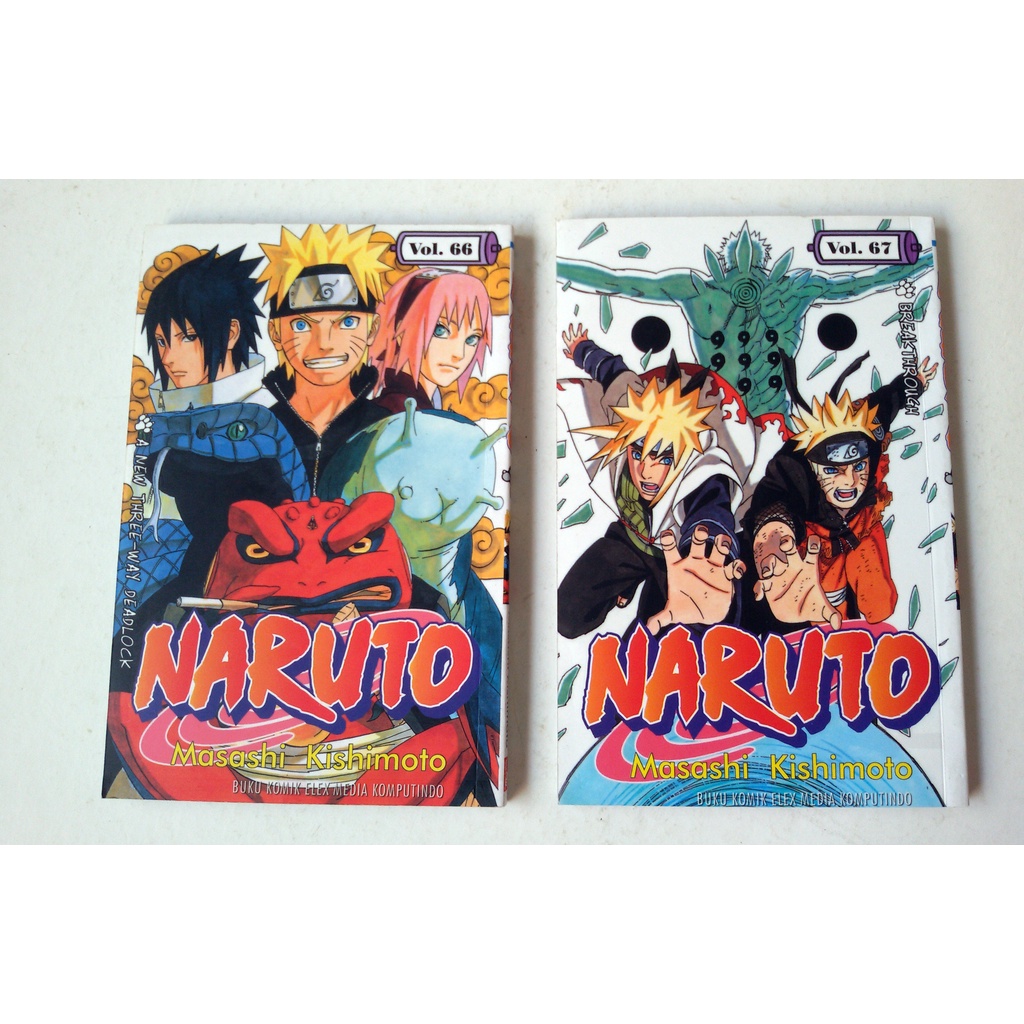 Jual Naruto 24,66,67 by Masashi Kishimoto Buku Komik Elex Cabutan | Shopee Indonesia