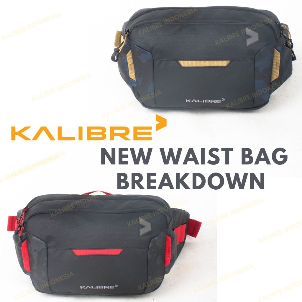 Jual TAS Pinggang Kalibre New Waist Bag Breakdown Art 921232051 ...