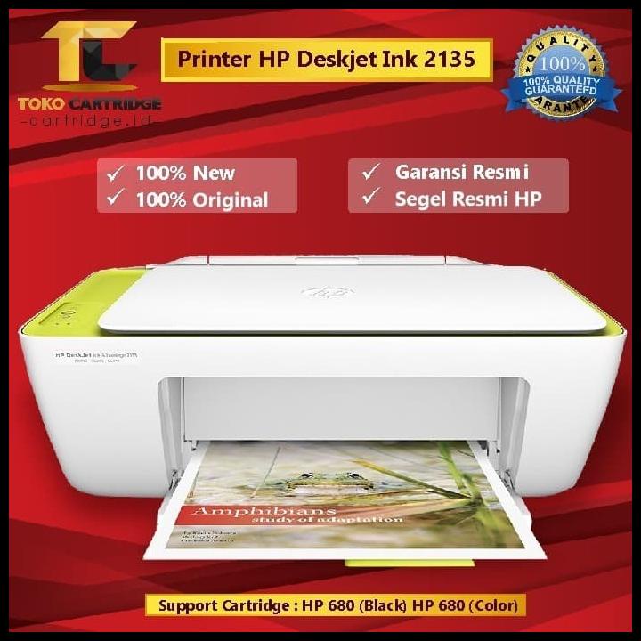Jual Printer Hp Deskjet Ink Advantage 2135 Printer Scan Copy Hp 2135 New | Shopee Indonesia
