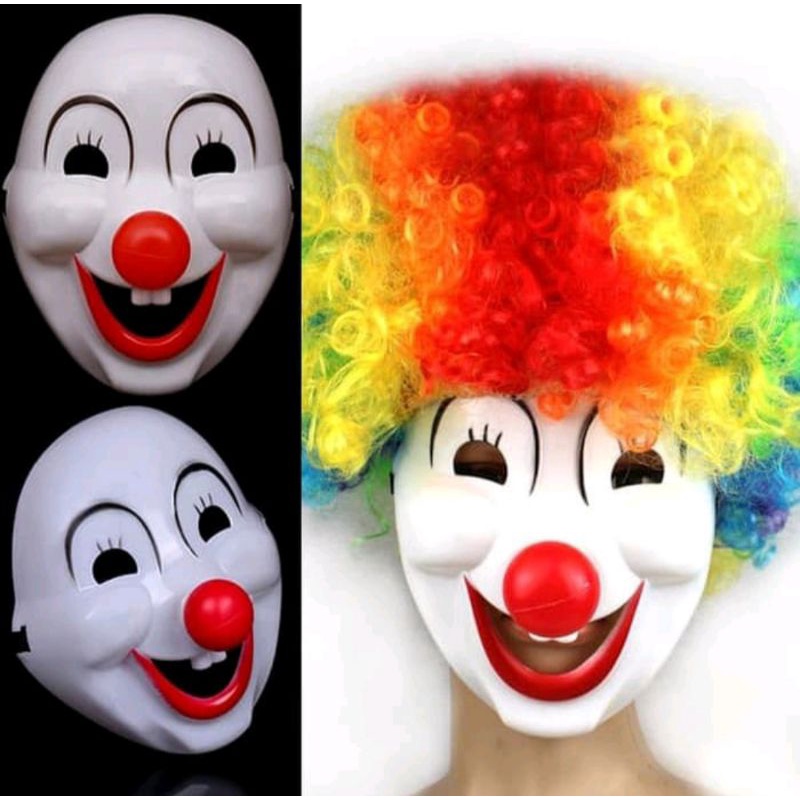 Jual Topeng Badut Lucu Hidung Merah Comic 8 | Shopee Indonesia