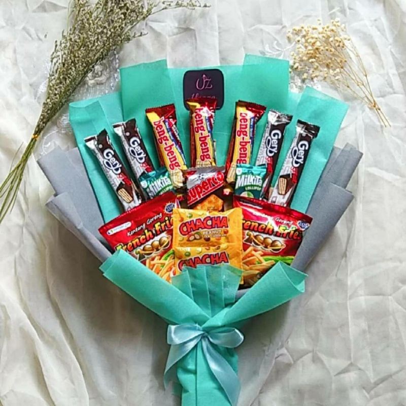 Jual Snack Bouquet | Bucket Snack | Bucket jajanan request | Shopee ...
