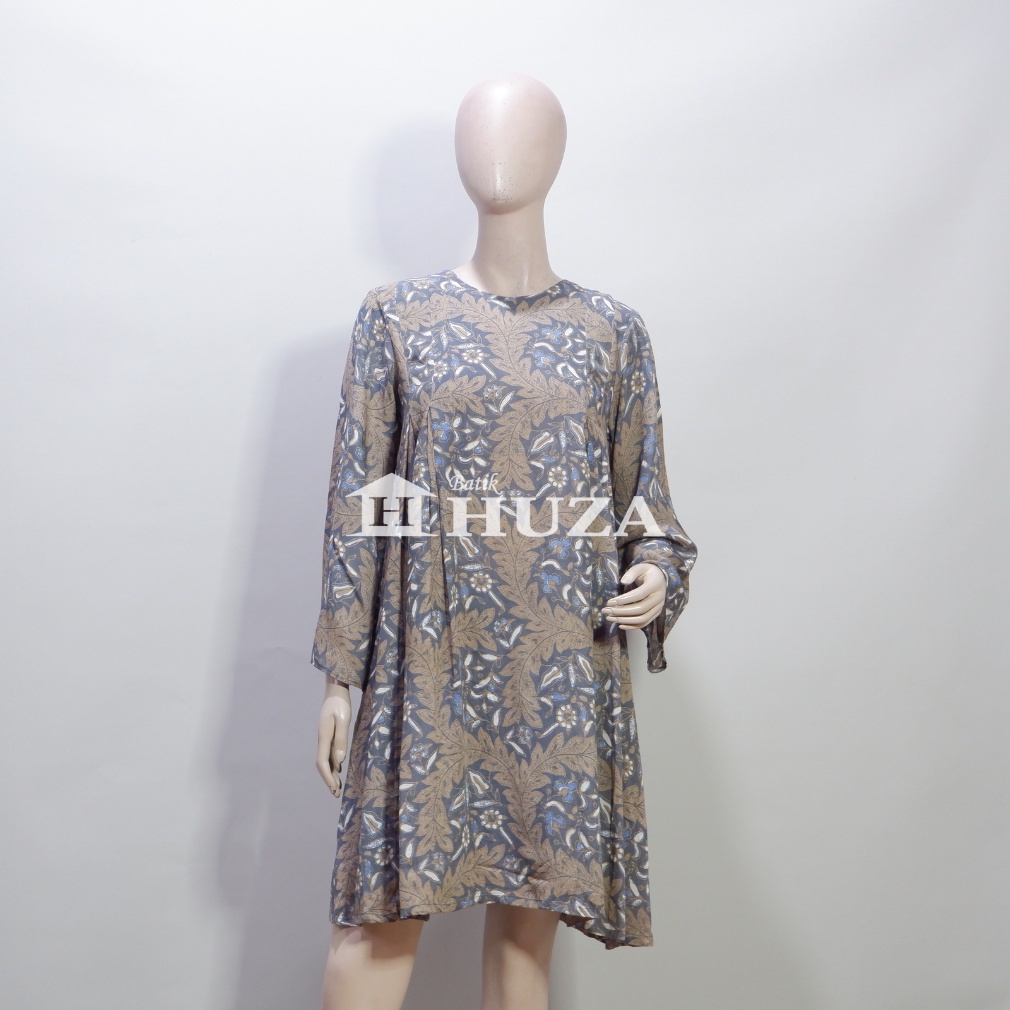 Jual Batik Huza Dress Priscila PRS | Shopee Indonesia