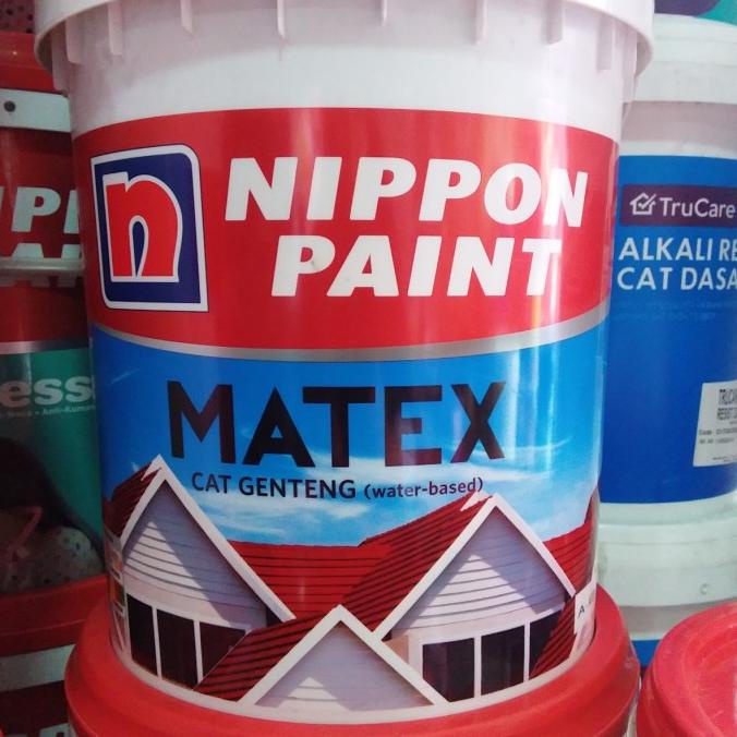 Jual NIPPON PAINT MATEX CAT GENTENG WARNA RED BRICK 801 ( TINTING ) 15 ...