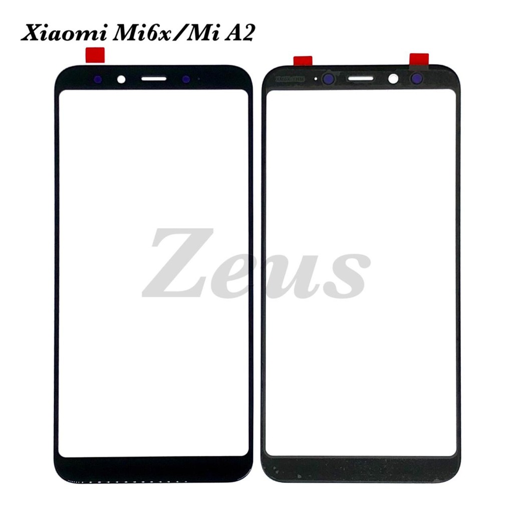 GLASS - KACA LCD TOUCHSCREEN TS ONLY XIAOMI MI6X - MI A2 - XIAOMI 6X ...