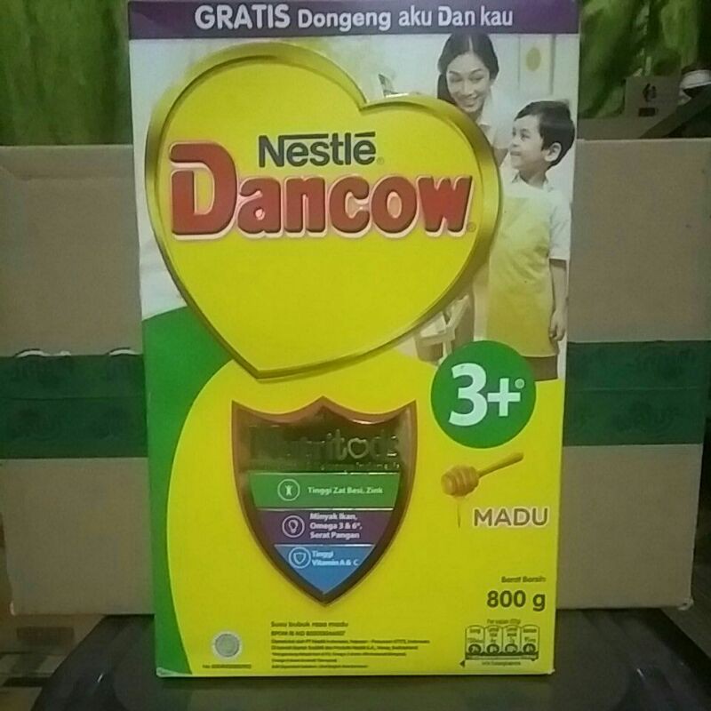 Jual DANCOW 3 Plus Rasa Madu 800gr | Shopee Indonesia